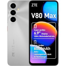 ZTE Smartphone &raquo;V80 Max&laquo; stellar silver Memory Fusion Technologie