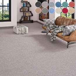 OTTO home Teppichboden &raquo;Fortis, Schlinge, Gesamth&ouml;he 5 mm, Made in Netherlands&laquo; rechteckig meliert, Breite 400 cm, strapazierf&auml;hig, Wohnzimmer grau 