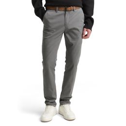 Tom Tailor Denim Herren Tom Tailor Denim Chinohose leicht vorgewaschen grau 34, L&auml;nge 34