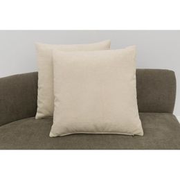 OTTO home Dekokissen &raquo;Viiborg&laquo; Dekokissen mit F&uuml;llung, Sofakissen 2er Set 50x50cm Polyester B/L: 50cm, 2 Stk.