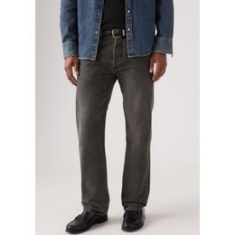 Levi's Levi's Herren Straight-Jeans &raquo;501 LEVI'S ORIGINAL&laquo; mit Markenlabel grau 34, L&auml;nge 32