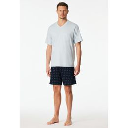 Schiesser Herren Shorty &raquo;Comfort Essentials&laquo; 2 mit aufgesetzter Brusttasche 52