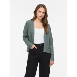 Vila Damen Cardigan &raquo;VIRIL SHORT L/S KNIT CARDIGAN-NOOS&laquo; Materialmix, regular fit L