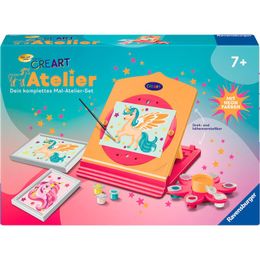 Ravensburger Malen nach Zahlen &raquo;CreArt, Malen nach Zahlen - Neon Atelier Einhorn&laquo; Made in Europe bunt Pappe Einheitsgr&ouml;&szlig;e