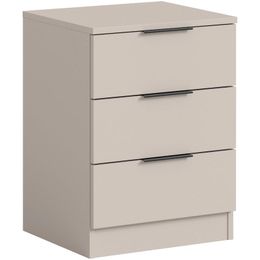 Home Affaire Nachtkommode &raquo;Skarde Nachttisch Beistelltisch Kommode, Breite: 45 cm&laquo; 1 Stk. tlg. Skarde, Nachtkommode, 3 Schubk&auml;sten, kashmir 