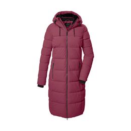 Killtec Damen Steppmantel "KOW 56 WMN QLTD CT", rot, Gr. 46, Obermaterial: 100% Polyester.Futter: 100% Polyester.F&uuml;llung: 100% Polyester, M&auml;ntel,