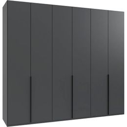 wimex Kleiderschrank &raquo;Mugano,in 5 Breiten,2 H&ouml;hen,2 Tiefen, viele Farben, Made in Germany&laquo; in Basic oder Premium Ausstattung, mit langen Griffen aus Metall,