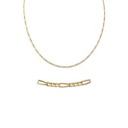Firetti Herren Collierkettchen &raquo;Schmuck Geschenk Gold 333 oder 585 Figarokettengl. in mehreren Breiten&laquo; Made in Germany gold 45, Gelbgold 585, B: 