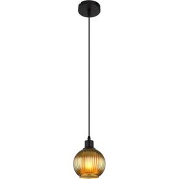 Globo LIGHTING H&auml;ngeleuchte &raquo;ZUMBA&laquo; E27 1 Stk. H&auml;ngelampe/Pendelleuchte/Esszimmer/Wohnzimmer/Esstisch &Oslash; 15cm H: 120cm, 1 Stk.