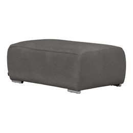 OTTO home Hocker &raquo;BEATRICE mit Wellenfederung, Ma&szlig;e B/T/H: 100/68/45 cm&laquo; passend zur "Beatrice"-Serie, in hochwertiger Verarbeitung grau 100% 
