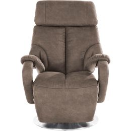 Sit & More sit&more TV-Sessel &raquo;Invito&laquo; in Gr&ouml;&szlig;e L, wahlweise mit Motor und Aufstehhilfe grau Luxus-Microfaser (100% Polyester);Luxus-Kunstleder;NaturLEDER (