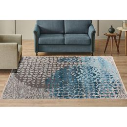 Kayoom Teppich &raquo;Milan 425&laquo; rechteckig 5 mm H&ouml;he ca. 436.800 Points/qm, Kurzflorteppich, weiche Haptik, hochwertig bunt Polypropylen B : 120cm 1 Stk., 5mm, L: