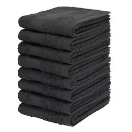 OTTO home Gaestehandtuecher &raquo;Vanessa, 8 G&auml;stehandt&uuml;cher, 30x50cm, in Standard- und Premium-Qualit&auml;t&laquo; Handt&uuml;cher mit Bord&uuml;re, 100% Baumwolle, einfarbig