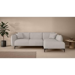 LeGer Home by Lena Gercke Ecksofa &raquo;Adelita mit Ottomane links oder rechts bestellbar, B/H/T 270/97/168&laquo; L-Form mit Wellenunterfederung, enth&auml;lt 2 