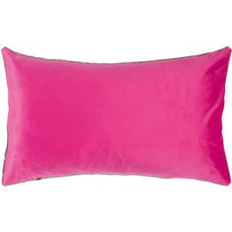Pad Dekokissen &raquo;Elegance&laquo; Design als Basic, aus Samt, elegante Optik pink Polyester B/L: 35cm x 60cm, 1 Stk.
