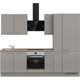 Nobilia K&uuml;chenzeile &raquo;"Laser II", NEU: individuell anpassbar mit gratis Profi-Beratung&laquo; vormontiert, 270 cm breit, optional mit verschiedenen E‐Ger&auml;te-