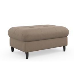Sit & More sit&more Hocker &raquo;Marano&laquo; mit Stauraum grau 98% Polyester, 2% Polyamid B/H/T: 102cm x 43cm x 67cm, Soft clean,mit Stauraum,Fu&szlig;farbe:matt schwarz