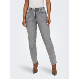 Only Damen Only High-waist-Jeans &raquo;ONLEMILY HW STR ANK DNM NAS027 NOOS&laquo; 25, L&auml;nge 30