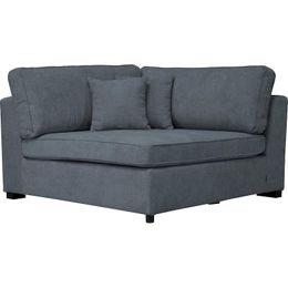 Home Affaire Sofa &raquo;Skara XXL&laquo; Eckelement zur individuellen Polstergarnitur-Gestaltung blau 100% Polyester B/H/T: 130cm x 86cm x 130cm, Struktur weich,