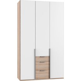 wimex Kleiderschrank &raquo;New York&laquo; wahlweise 208 oder 236cm hoch wei&szlig; B/H/T: 135cm x 236cm x 58cm, Schubladen: 3 Stk. T&uuml;ren: 3 Stk.