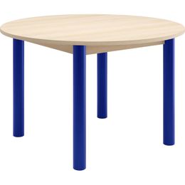Tom Tailor HOME Esstisch &raquo;COLOR TABLE&laquo; 1 Stk. tlg. Esstisch, 4-Fu&szlig;, 3 Gr&ouml;&szlig;en, 3 Dekorfarben, 4 Fu&szlig;farben, ABS-Kante blau B/H/T: 120cm x 76cm x 120cm