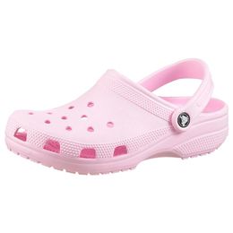Crocs Damen Clog &raquo;Classic Clog&laquo; , Sommerschuh, Schlappen, Hausschuh passt zu Jibbitz rosa 39