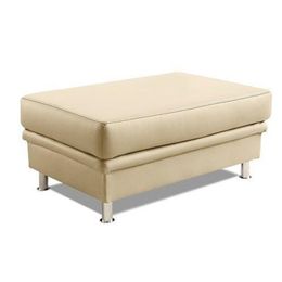 Sit & More sit&more Hocker &raquo;Mailand, B: 102 cm&laquo; individuell zu kombinieren wei&szlig; Luxus-Kunstleder;Kunstleder Softlux ;NaturLEDER (echtes Rindleder)/Korpus 
