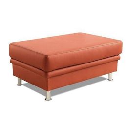 Sit & More sit&more Hocker &raquo;Mailand, B: 102 cm&laquo; individuell zu kombinieren orange Luxus-Kunstleder;Kunstleder Softlux ;NaturLEDER (echtes Rindleder)/Korpus 