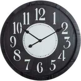 Gilde Wanduhr &raquo;Wanduhr rund Chicago&laquo; schwarz B/H/T: 60cm x 60cm