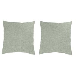 Home Wohnideen Dekokissen &raquo;LUCIO&laquo; gr&uuml;n Polyester B/L: 40cm x 40cm, 2 Stk.