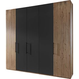 Wiemann Kleiderschrank &raquo;Denver&laquo; hochwertige Beschl&auml;ge braun Holzwerkstoff Bianco-Eiche-Nachbildung, B/H/T: 246,3cm x 236cm x 58cm