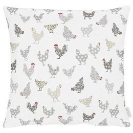 Apelt Dekokissen &raquo;6710&laquo; grau Baumwolle, Polyester B/L: 48cm x 48cm, 1 Stk.