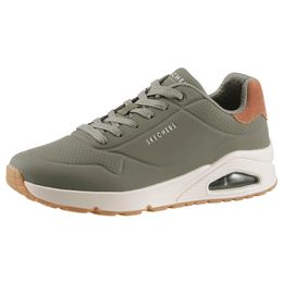 Skechers Herren Sneaker &raquo;UNO-SUITED ON AIR&laquo; Freizeitschuh, Halbschuh, Schn&uuml;rschuh mit modischer Keilsohle gr&uuml;n 42