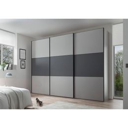 STAUD Schwebet&uuml;renschrank &raquo;Includo, Made in Germany&laquo; Mit vier verschiedenen Ausstattungsvarianten grau Holzwerkstoff saphir, B/H/T: 298cm x 222cm x 