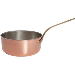 Pinti Inox PINTINOX Servierpfanne &raquo;Rame&laquo; Kupfer 1 Stk. tlg. mir Stielgriff, Nicht Induktionsf&auml;hig braun &Oslash; 16cm + H&ouml;he 9cm