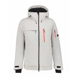 Icepeak Herren Skijacke &raquo;H SKIJACKE CALE&laquo; mit Kapuze &uuml;ber Helm tragbare Kapuze, wind- und wasserdicht, atmungsaktiv grau 58