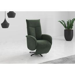 Sit & More sit&more TV-Sessel &raquo;Juma, inkl. Drehfunktion & Kopfteilverstellung&laquo; H&ouml;he Armlehne 62 cm, wahlweise mit Aufstehhilfe, 2 Motoren und Akku gr&uuml;n 90% 
