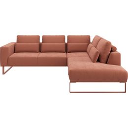 Musterring Ecksofa &raquo;JUSTB! PM100, stilvoller Lounge-Komfort von &laquo; Kollektion Bettina Zimmermann, optionaler Sitzvorzug & Fu&szlig;-Auswahl 85% Polyester, 15% Viskose B