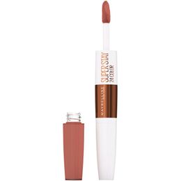 Maybelline New York Damen Maybelline NEW YORK Lippenstift &raquo;SUPER STAY 24H LIPPENSTIFT&laquo; f&uuml;r perfekten Halt &ndash; bis zu 24H lang braun Einheitsgr&ouml;&szlig;e