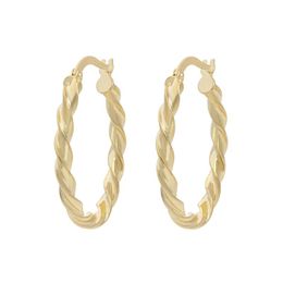 Firetti Damen Paar Creolen &raquo;Schmuck Geschenk Gold 375 Ohrschmuck Creole&laquo; gold 20,1mm, Gelbgold 375