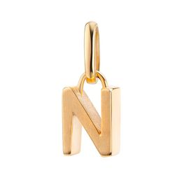 Firetti Damen Kettenanh&auml;nger &raquo;Schmuck Geschenk Gold 333 Halsschmuck Anh&auml;nger Buchstabe Alphabet&laquo; gold N, Gelbgold 333, 0,83 g