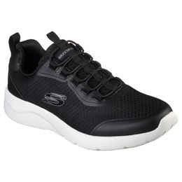 Skechers Herren Slip-On Sneaker &raquo;DYNAMIGHT 2.0&laquo; Slipper, Sneaker mit Memory Foam, schmale Form schwarz-wei&szlig; 41