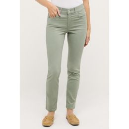 Angels Damen Angels Straight-Jeans &raquo;CICI&laquo; in Slim Fit-Passform gr&uuml;n 48, L&auml;nge 30