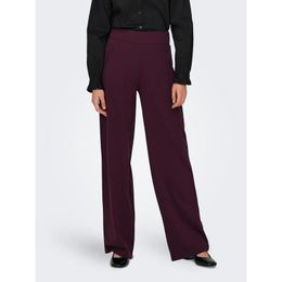 Jacqueline de Yong Jdy Damen JDY Schlupfhose &raquo;JDYLOUISVILLE CATIA WIDE PANT JRS NOOS&laquo; Materialmix rot XS (34), L&auml;nge 32
