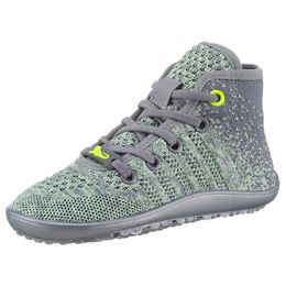 Leguano Jungen Barfu&szlig;schuh &raquo;LEGUANITO GO&laquo; , Freizeitschuh, Schn&uuml;rboots, Kinderschuh, speziell entwickelte Sohle gr&uuml;n 25