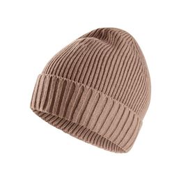 JOOP! Joop Jeans Herren Strickm&uuml;tze &raquo;Francis&laquo; beige Einheitsgr&ouml;&szlig;e