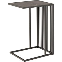 ACTONA GROUP Couchtisch &raquo;Strington Beistelltisch, Belastbarkeit bis 20 kg, verschiedene Gr&ouml;&szlig;en&laquo; Ecktisch, Metalllamellen, in verschiedene Tischplatten
