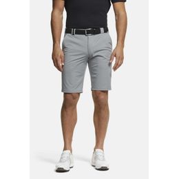 MEYER Herren Chinos "ST. ANDREWS", grau, Gr. 30, unifarben, 88% Polyamid, 12% Elasthan, Hosen, mit Silikon-Stopper, aus der Golf Serie