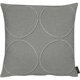 Apelt Dekokissen &raquo;Mezzo&laquo; Kissenh&uuml;lle mit F&uuml;llung, 1 St&uuml;ck grau Polyester B/L: 48cm x 48cm, 1 Stk.