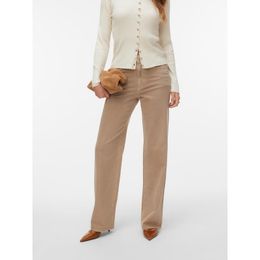 V&eacute;ro Moda Vero Moda Damen High-waist-Jeans &raquo;VMTESSA HR WIDE JEANS COLOR GA NOOS&laquo; mit Eingrifftaschen 27, L&auml;nge 30